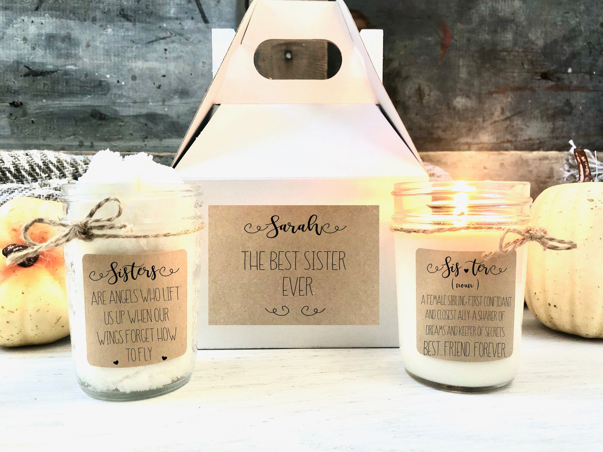 Sister Gift Box Best Sister Ever Gift for Sister Spa Gift - Etsy