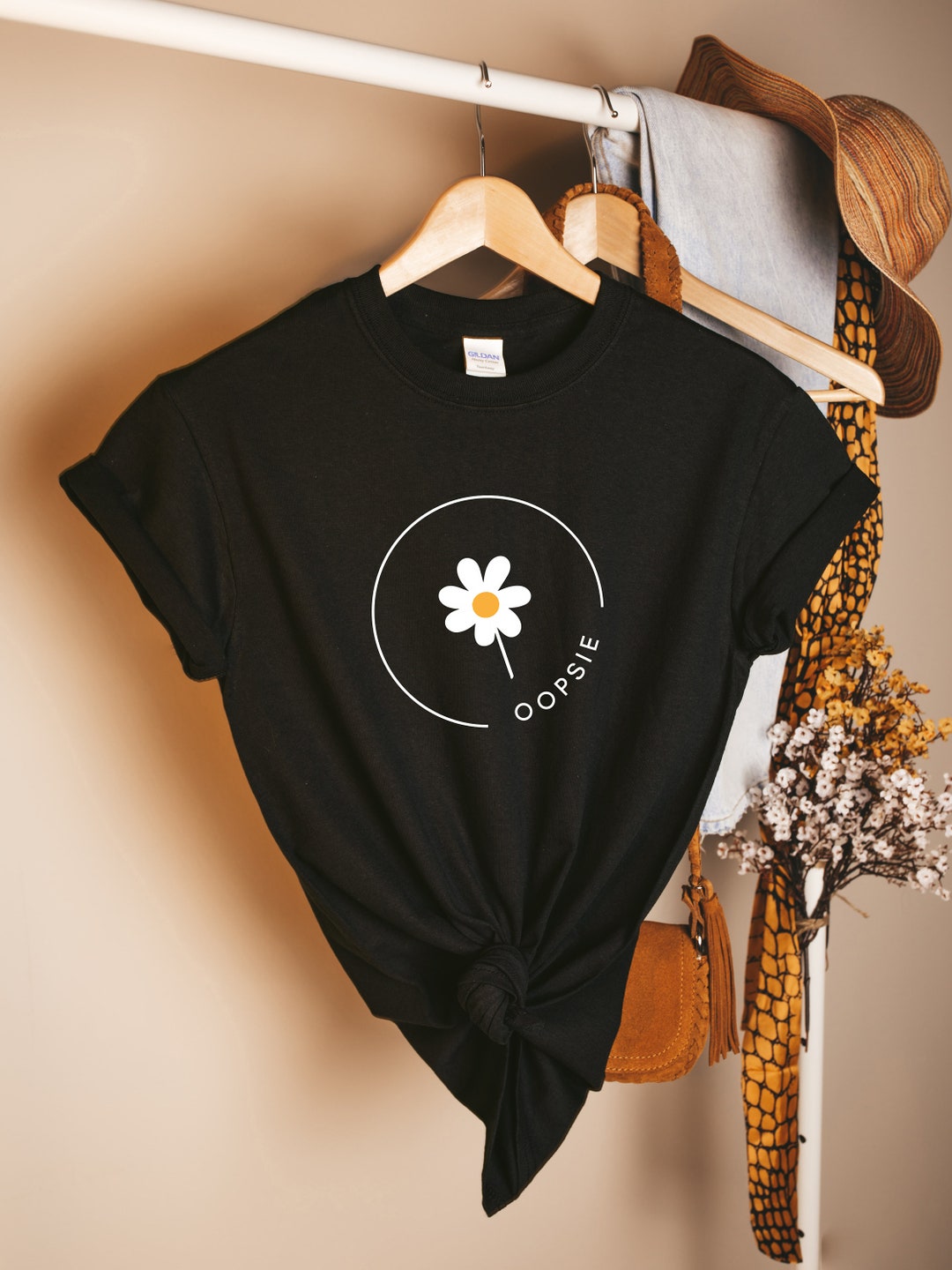 Oopsie Daisy T Shirt, Daisy Shirt, Flower Tee, Daisy Gift, Oopsie Daisy ...