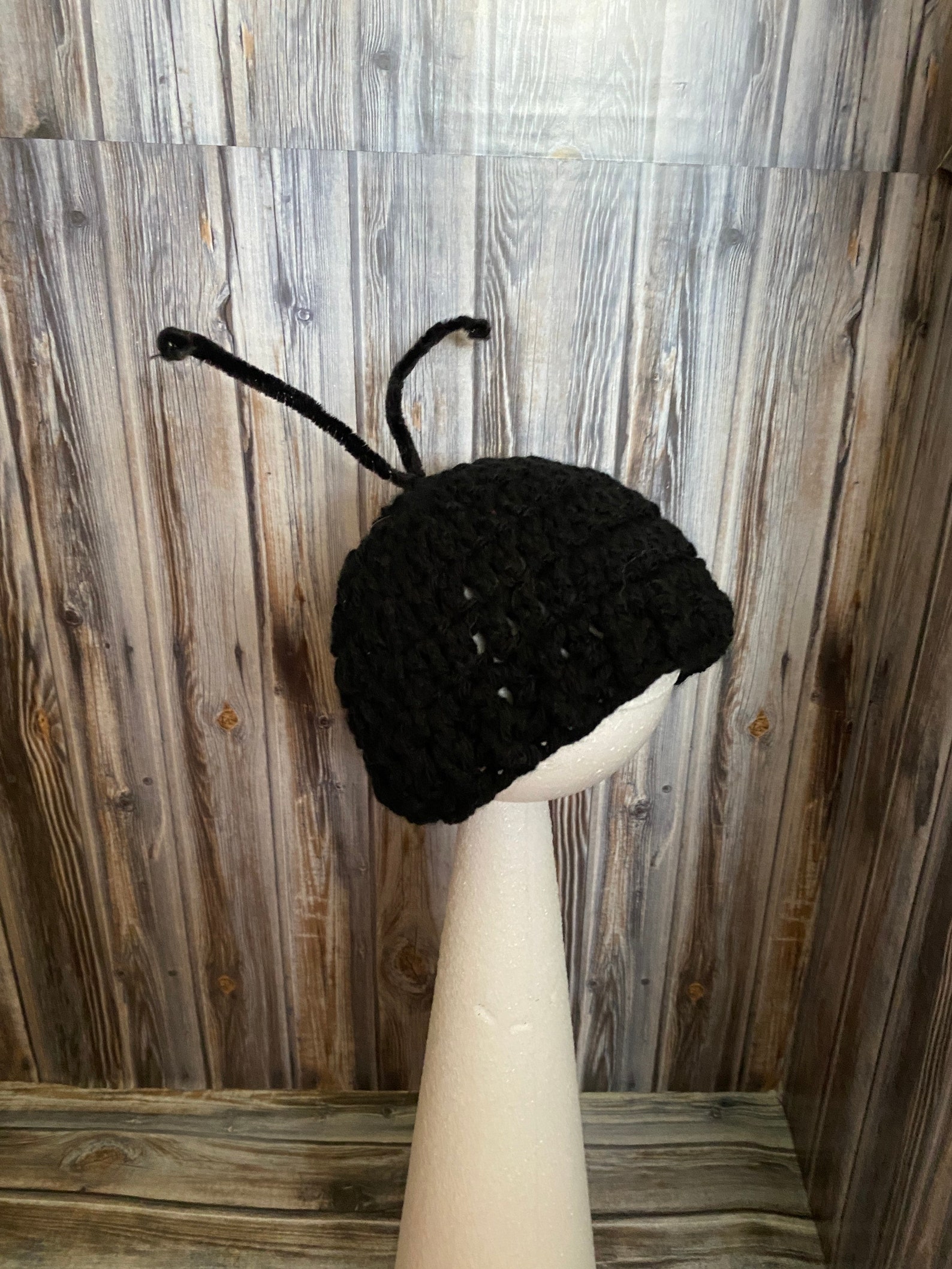 Bug Antenna Hat Beanie. Newborn to Adult Black Beanie. Fast - Etsy