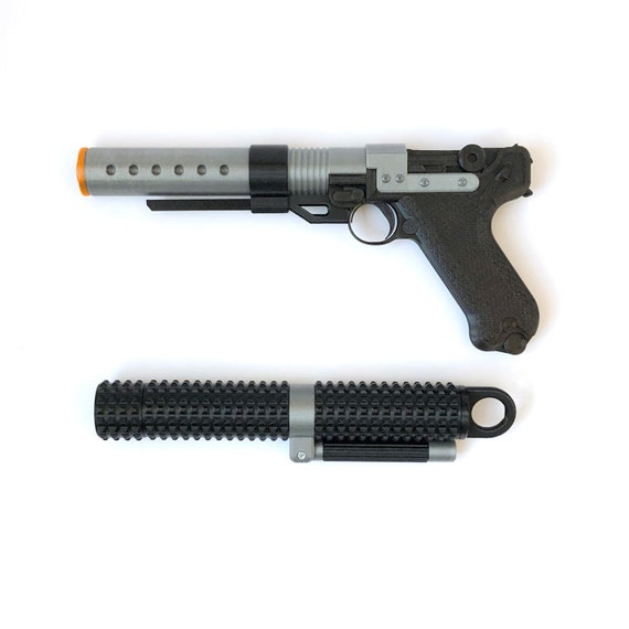 Double Barreled Tonfa Gun