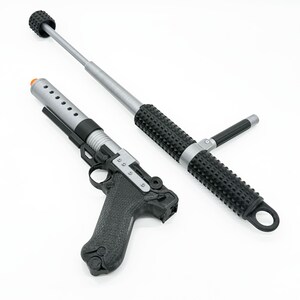 Jyn Erso Blaster and Tonfa / Baton plastic Toy - Etsy