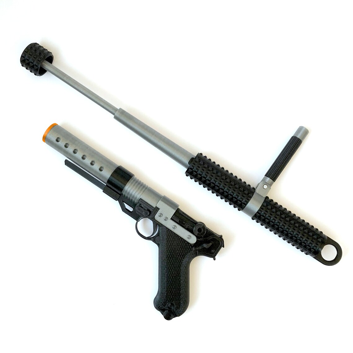 Jyn Erso Blaster and Tonfa / Baton plastic Toy - Etsy UK