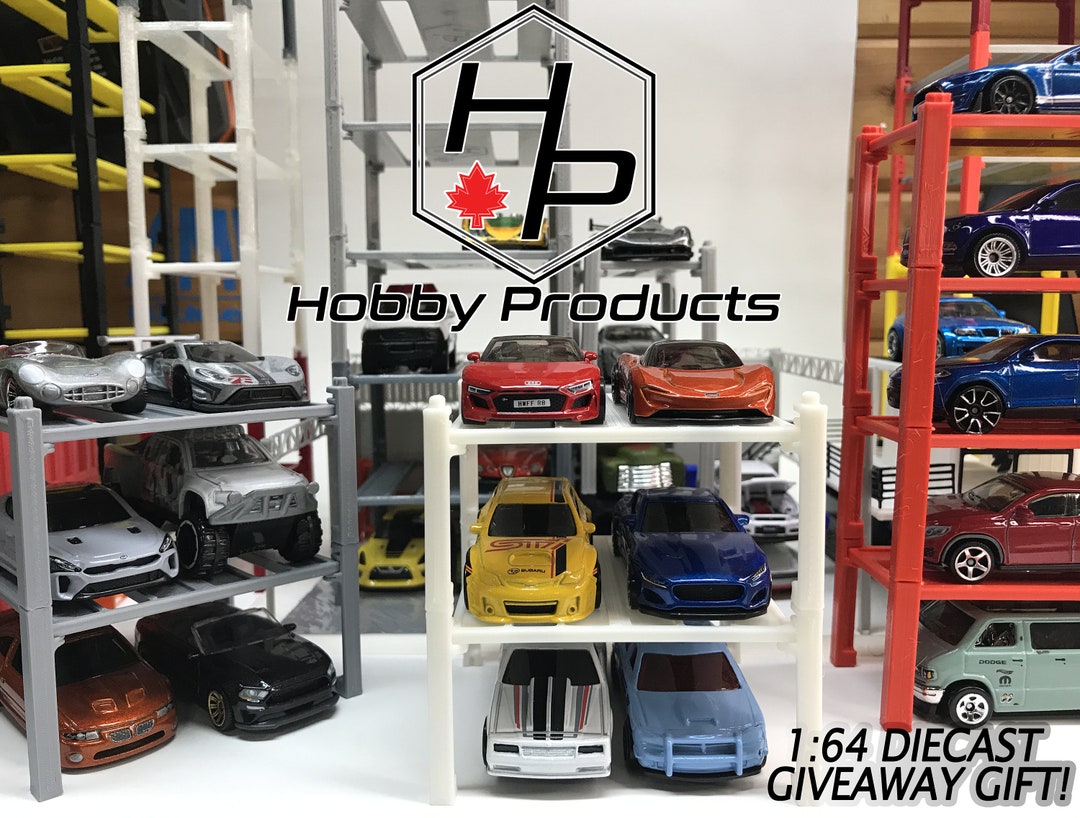 1:64 Car Stackers Hoist V2 | Space-saving | Hotwheels - Matchbox, Tomica - Etsy