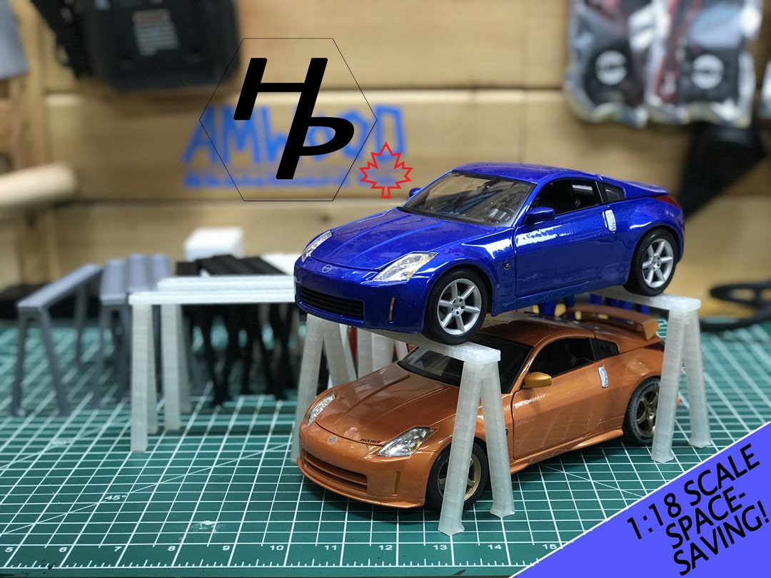 1:18 Space-saving Model Car Stand - Etsy