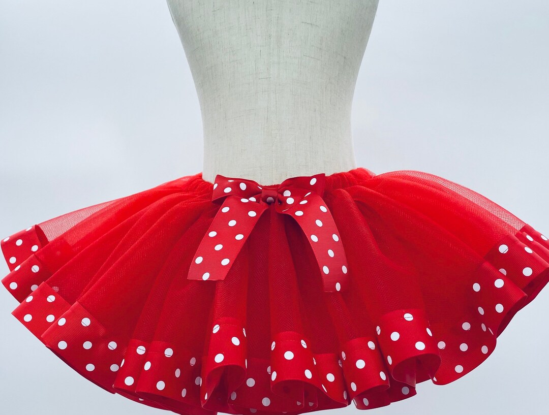 Red and White Polka Dot Birthday Tutu, Red and White Polka Dot Tutu ...