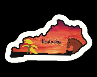 Kentucky Home Sticker or Magnet Laptop Sticker Water - Etsy