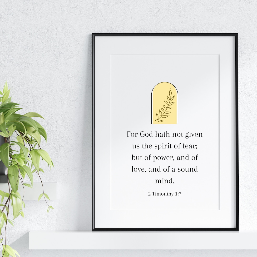 Christian Wall Art, Bible Verse Print, Christian Home Decor, Minimalist ...