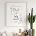 Blessed and Highly Favored Bible Verse Print Bundle (digital Download ...