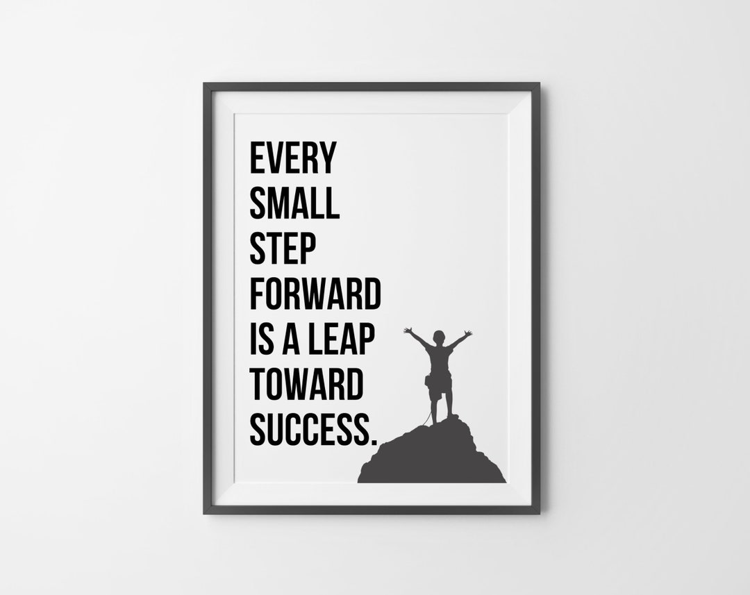 Motivational Poster, Home Office Decor, Digital Prints, Inspirational ...