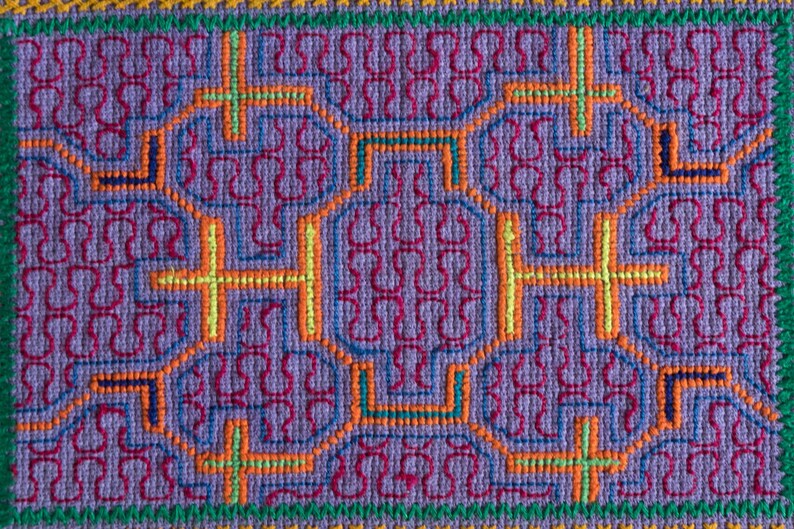 Shipibo Tapestry, Ayahuasca Altar Cloth, Peruvian Amazon Art - Etsy