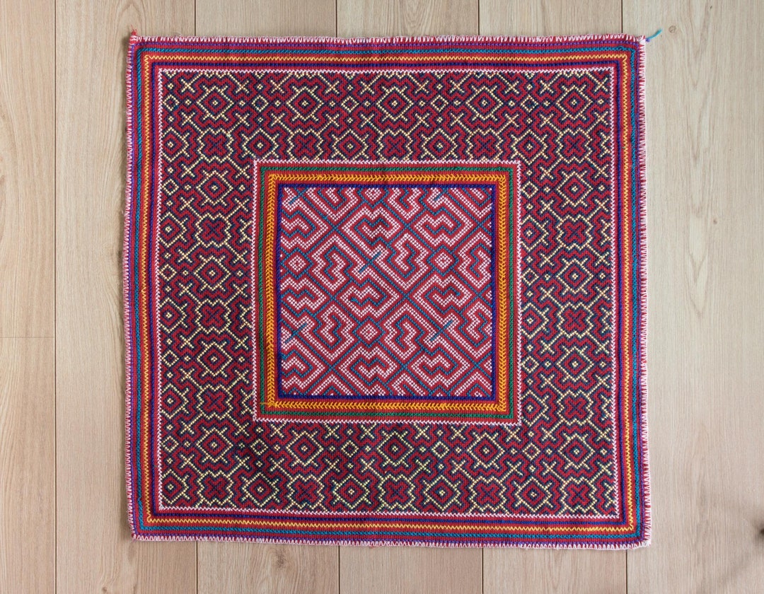Sacred Shipibo Ayahuasca Tapestry, Altar Cloth, Wall Hanging, Ayahuasca ...