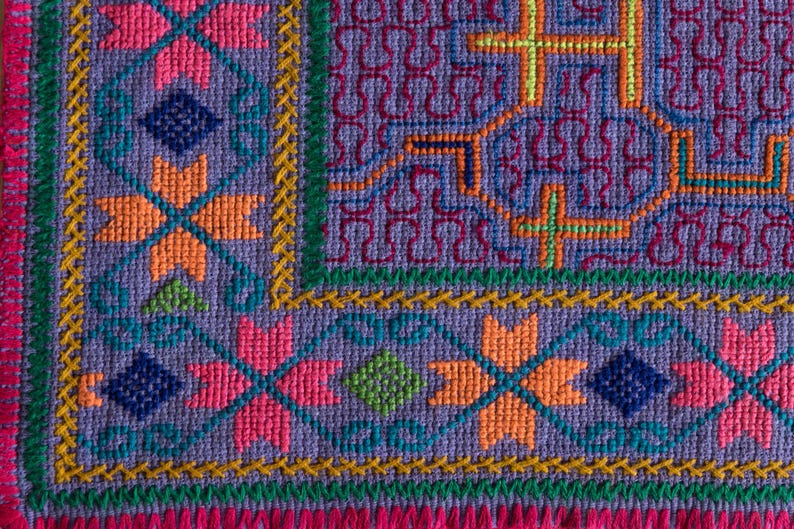 Shipibo Tapestry, Ayahuasca Altar Cloth, Peruvian Amazon Art - Etsy
