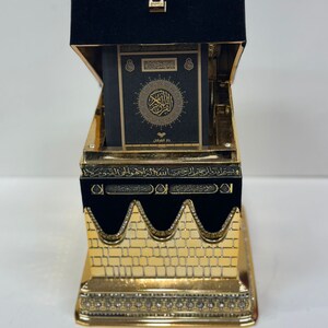 Kaaba Replica With Quran, Islamic Gift Box Muslim Home Decoration ...