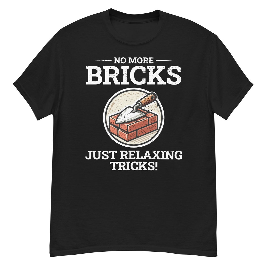 Retired Bricklayer Brick Mason Retirement Construction Crew Worker ...