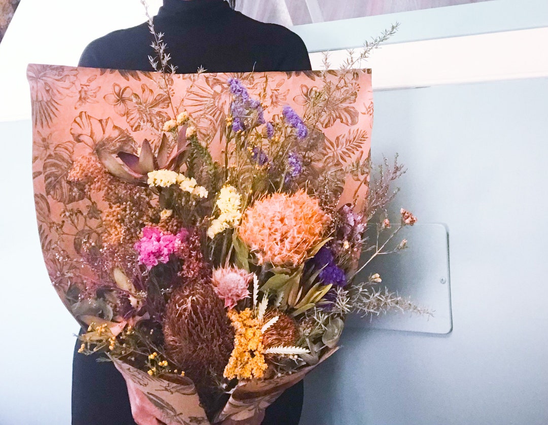 Natural Dried Native Flowers Bouquet,arrangements, Home Decor, Shop ...