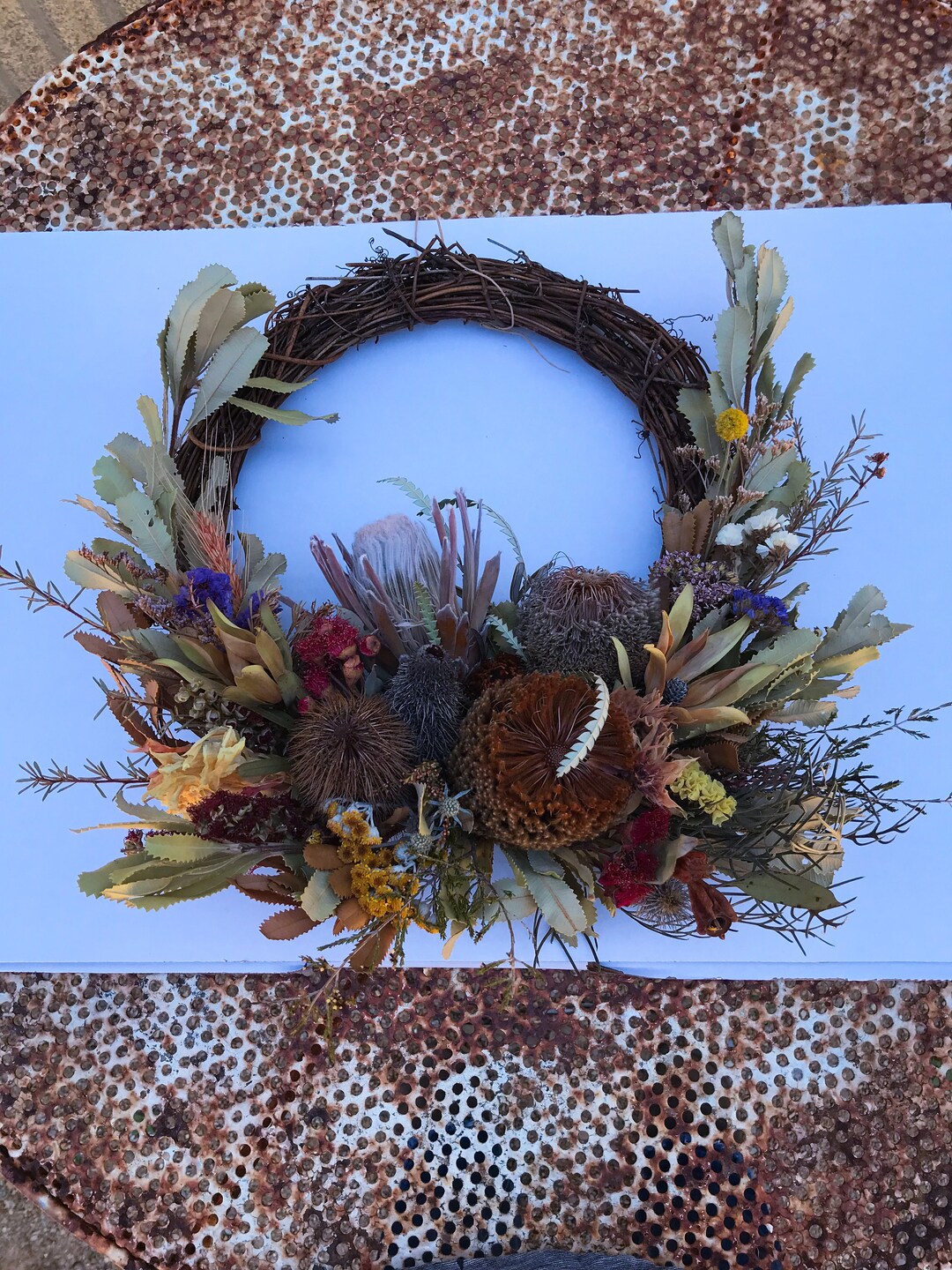 Australia Native Wreath Collection 30cmone-off Wreath Years - Etsy