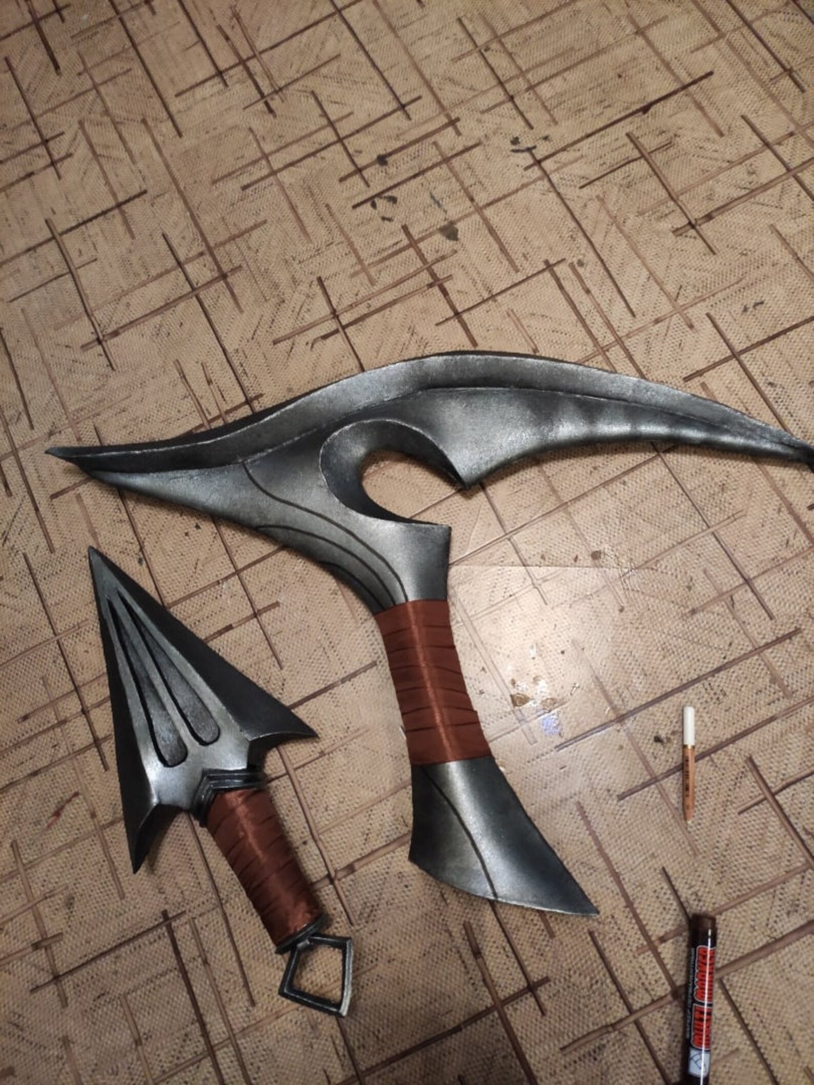 Classic Akali Weapons Akali Kama and Kunai Akali Cosplay | Etsy