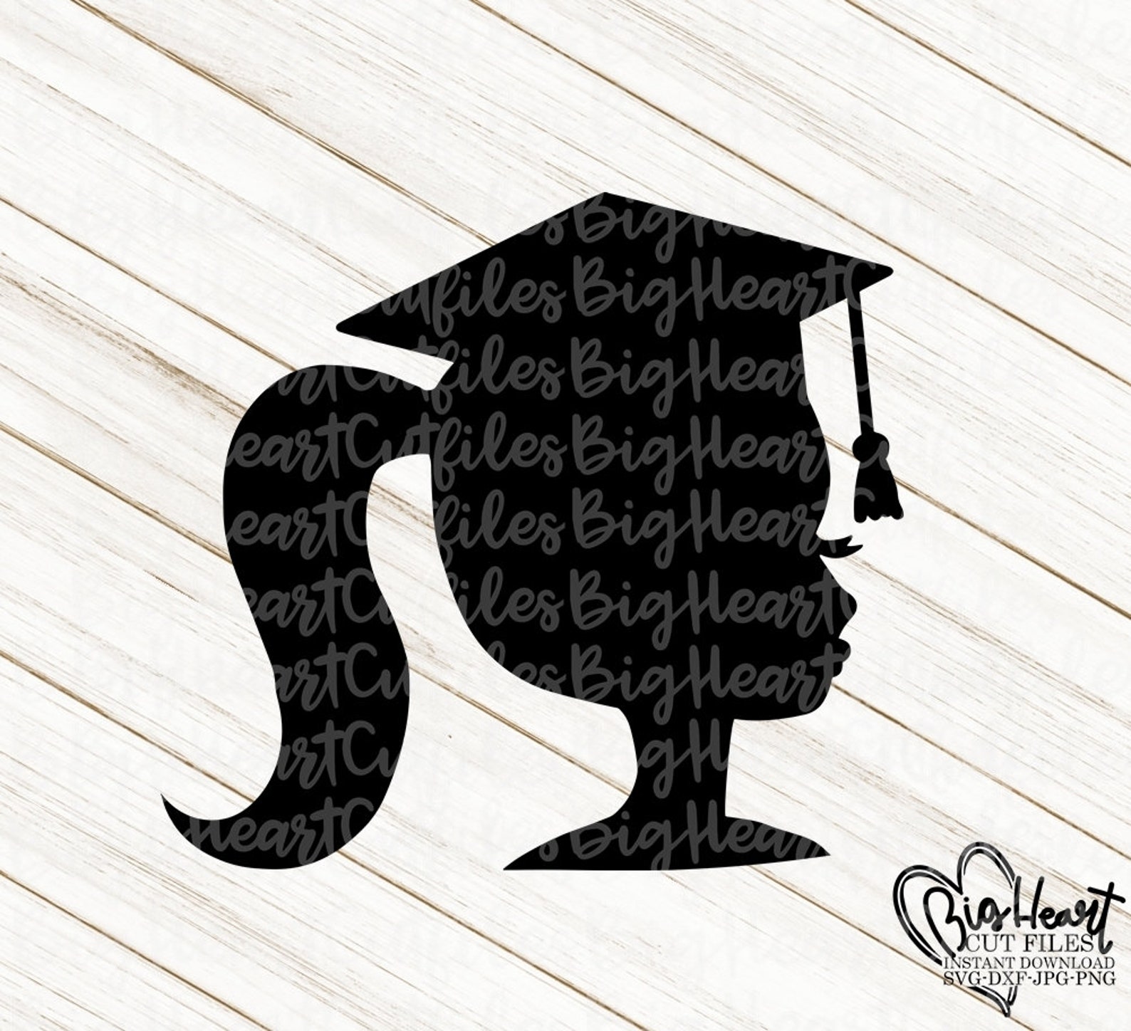 Graduation Head Svg Png Jpg Dxf Graduation Svg Graduated | Etsy