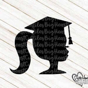 Graduation Head Svg Png Jpg Dxf Graduation Svg Graduated - Etsy