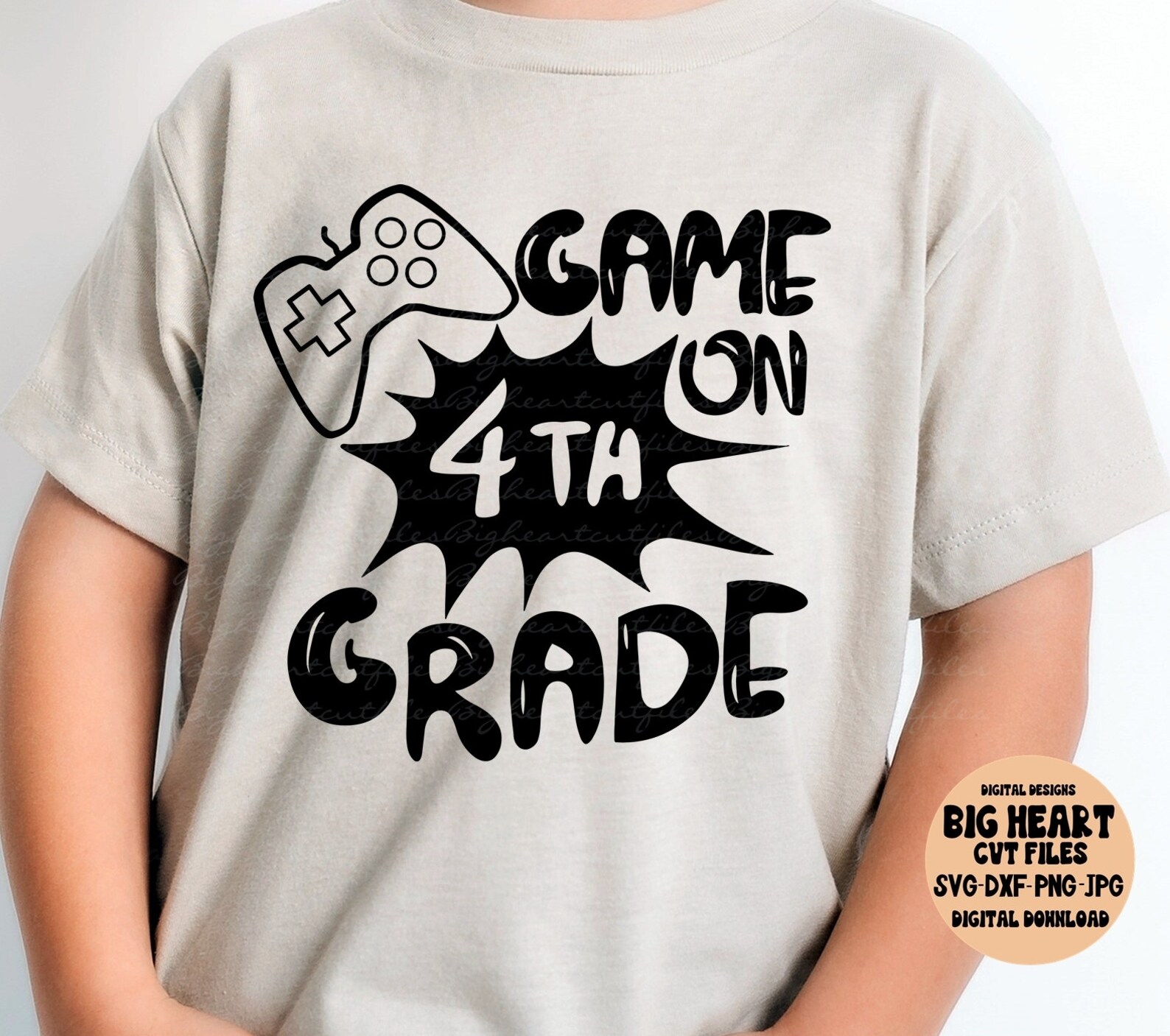 Game on 4th Grade Svg Png Jpg Dxf Fourth Grade Svg 4th - Etsy