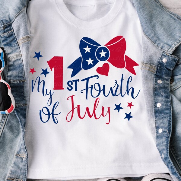 1st Independence Svg - Etsy
