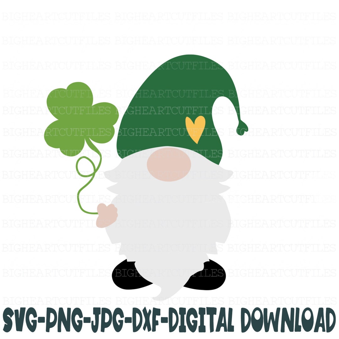 Día de San Patricio Svg, Png, Jpg, Dxf, Leprechaun Svg, Gnome Svg ...