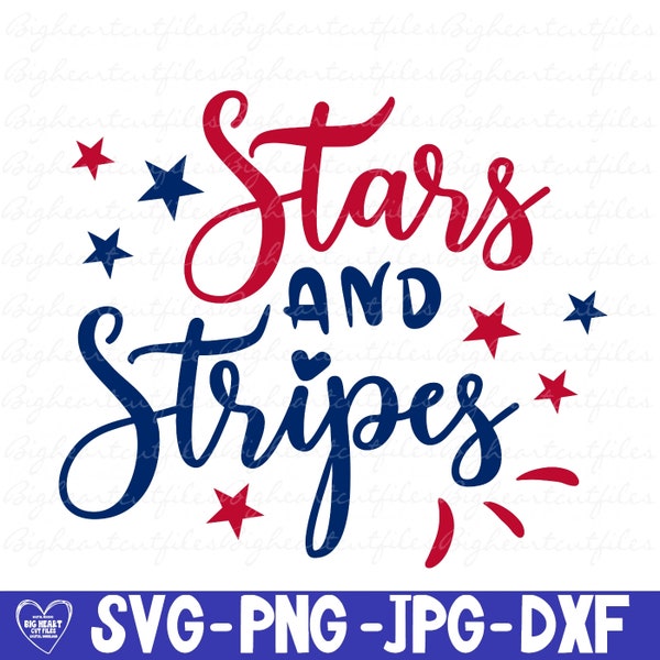 Stars Stripes Svg - Etsy