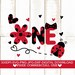 One Svg Png Jpg Dxf First Birthday Cut Files Ladybug - Etsy