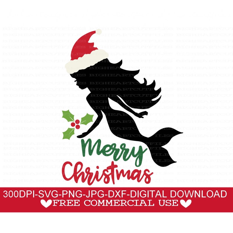 Mermaid Christmas - Etsy