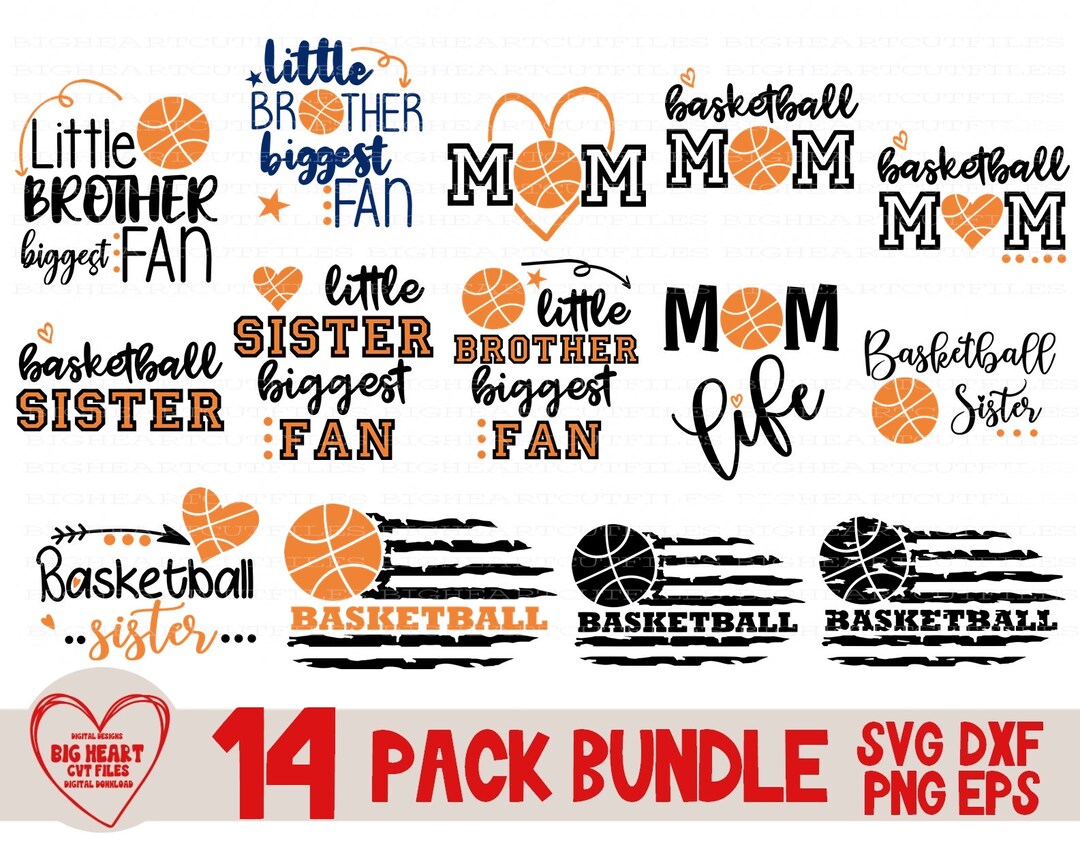 Basketball Svg Bundle, Basketball Svg, Basketball Png, Dxf, Eps ...