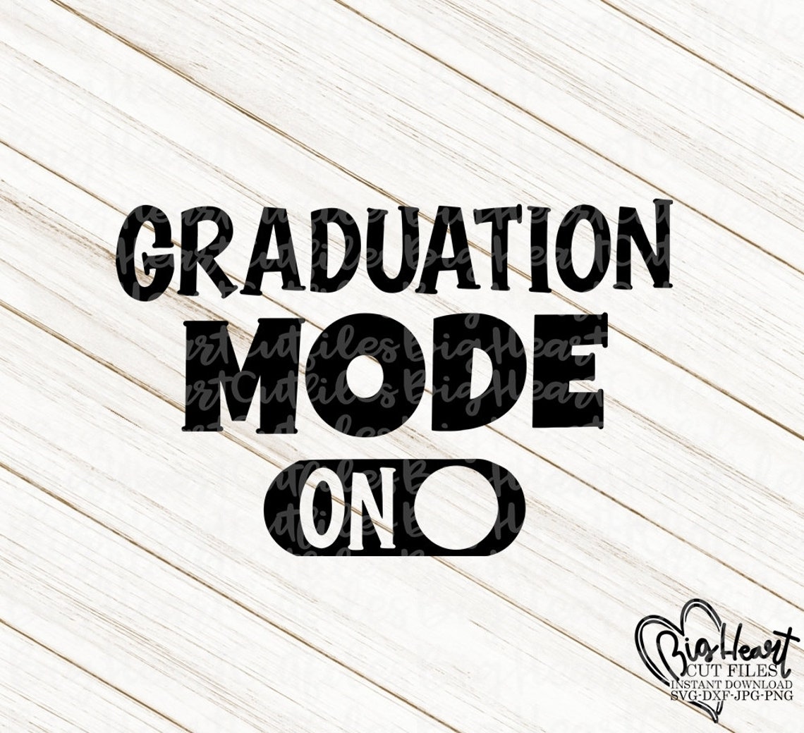 Graduation Mode on Svg Png Jpg Dxf Graduation Svg - Etsy