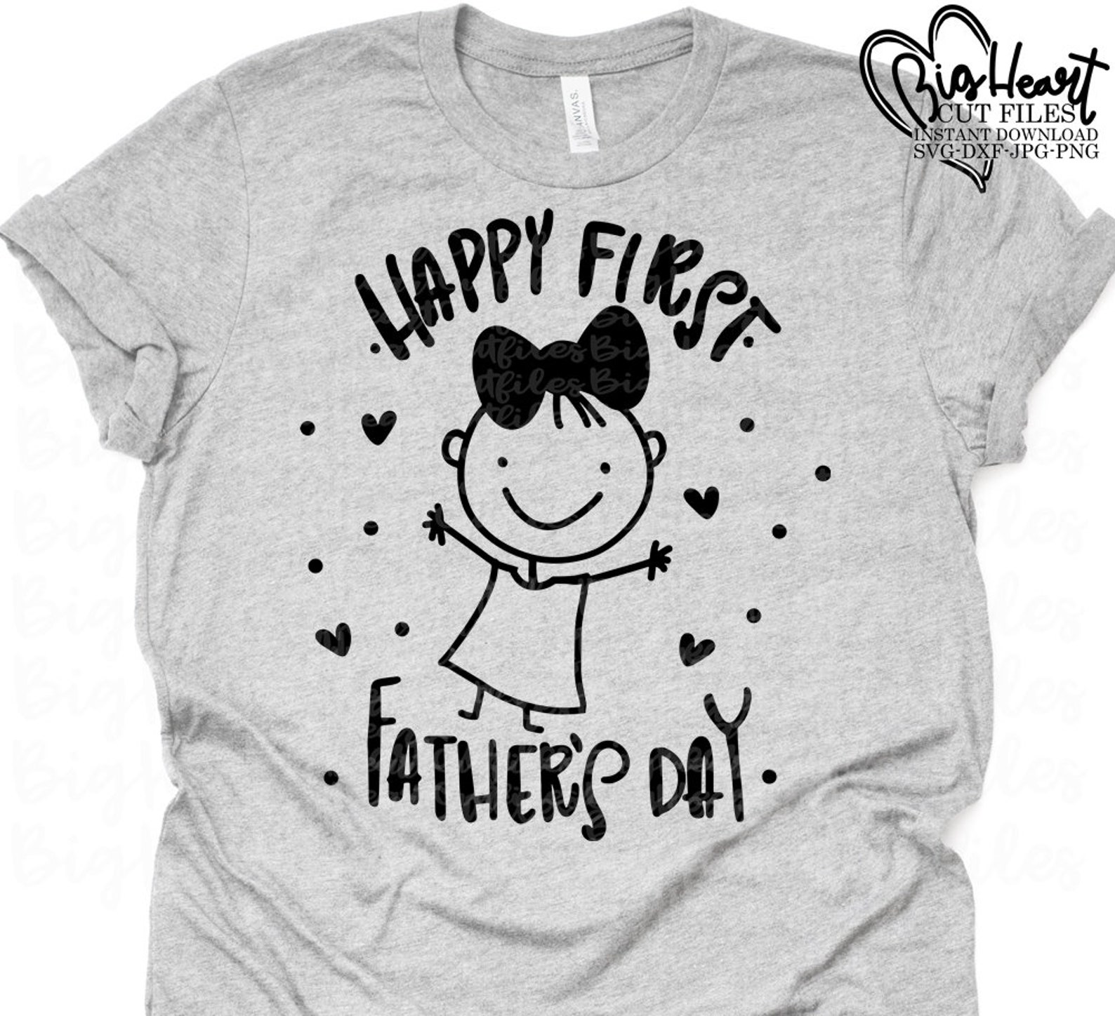 Happy First Fathers Day Svg Png Dxf First Fathers Etsy