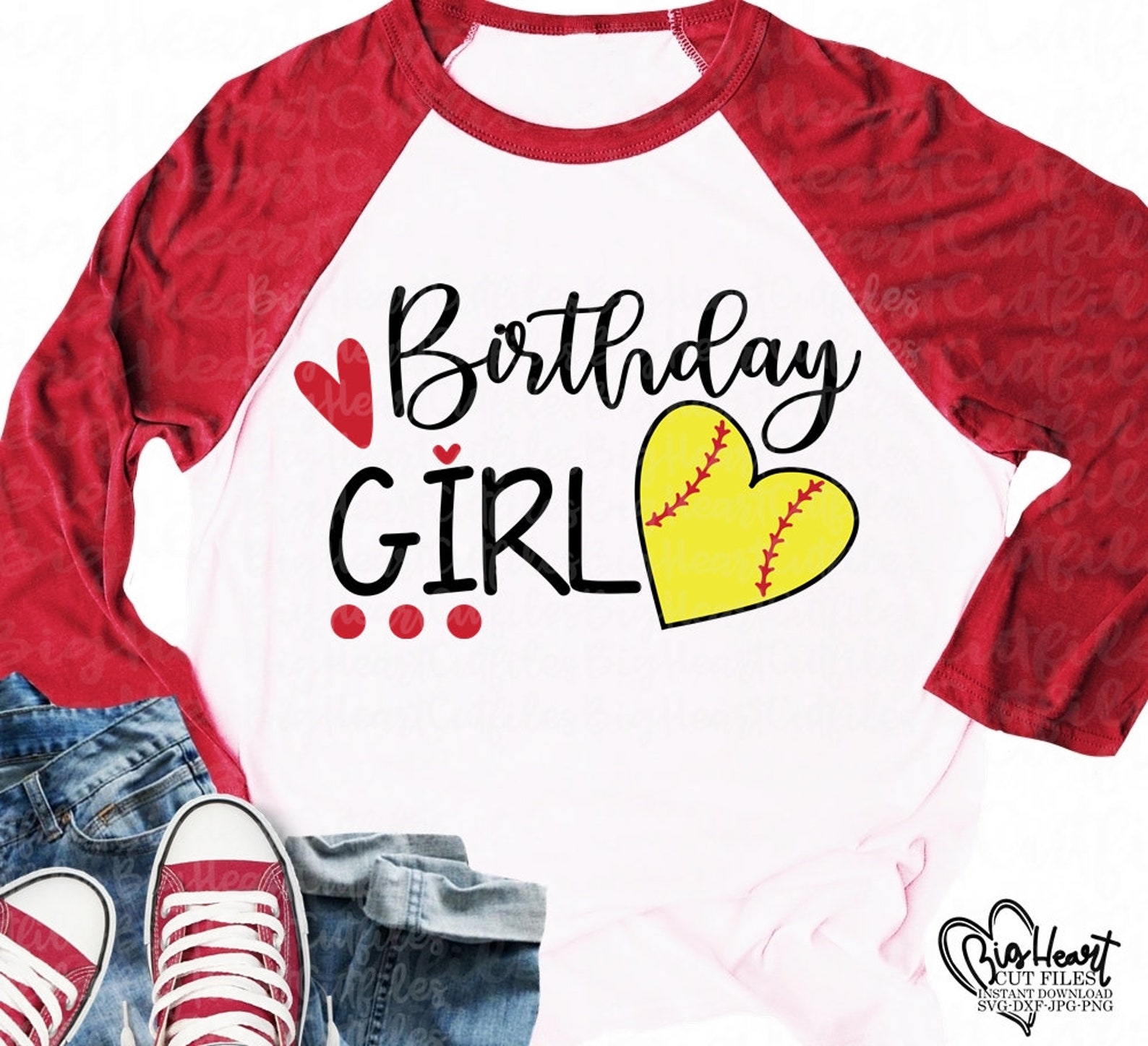 Softball Svg Birthday Girl Softball Svg Pngjpgdxfsoftball - Etsy