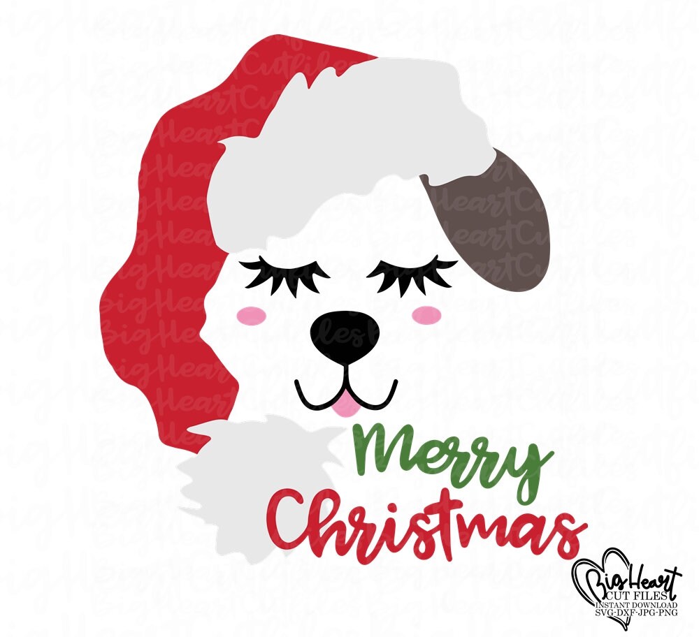 Christmas Puppy Svg Png Jpg Dxf Christmas Dog Svg Puppy - Etsy