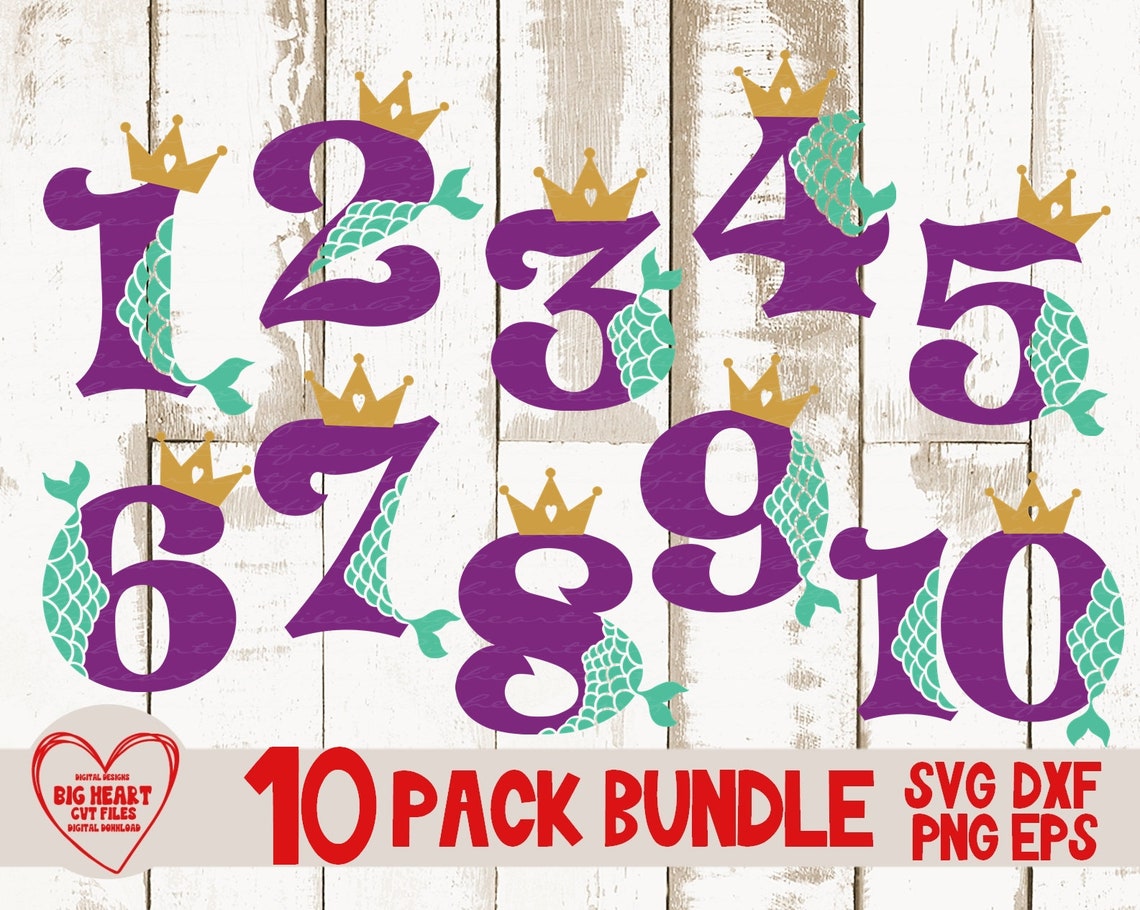 Birthday Svg Bundle Birthday Numbers Svg Png Eps Dxf - Etsy