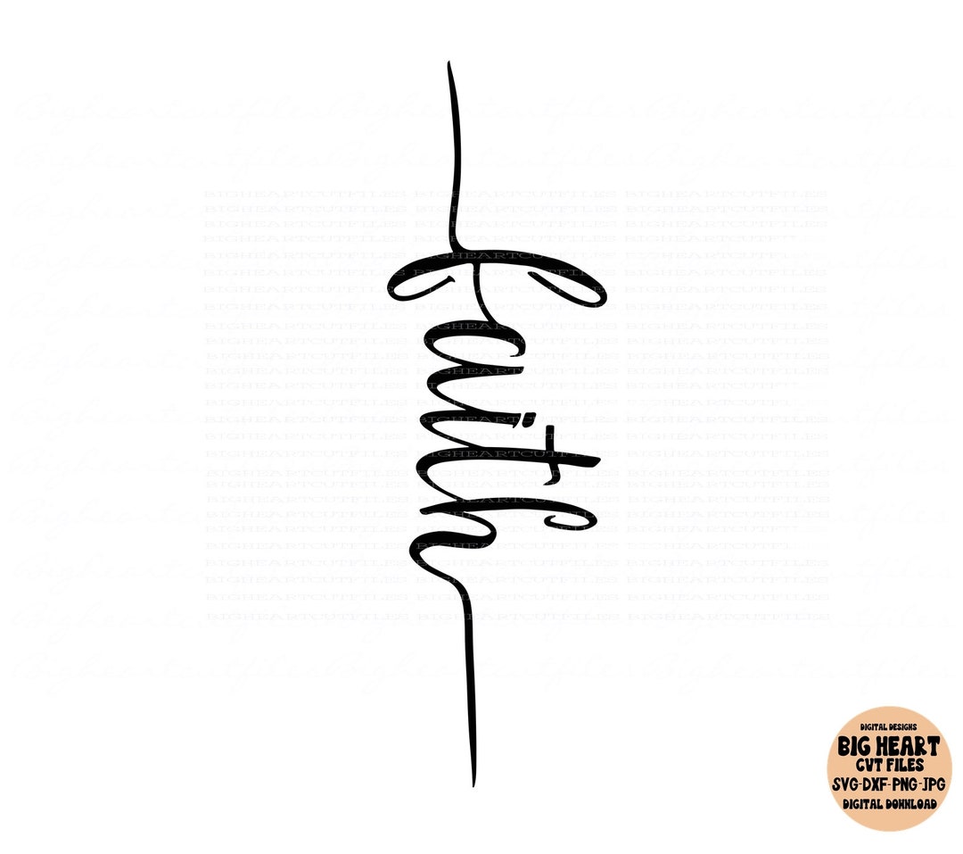 Fe Cruz Svg, Png, Jpg, Dxf, Fe Svg, Cruz Svg, Jesús Svg, Religioso Svg ...