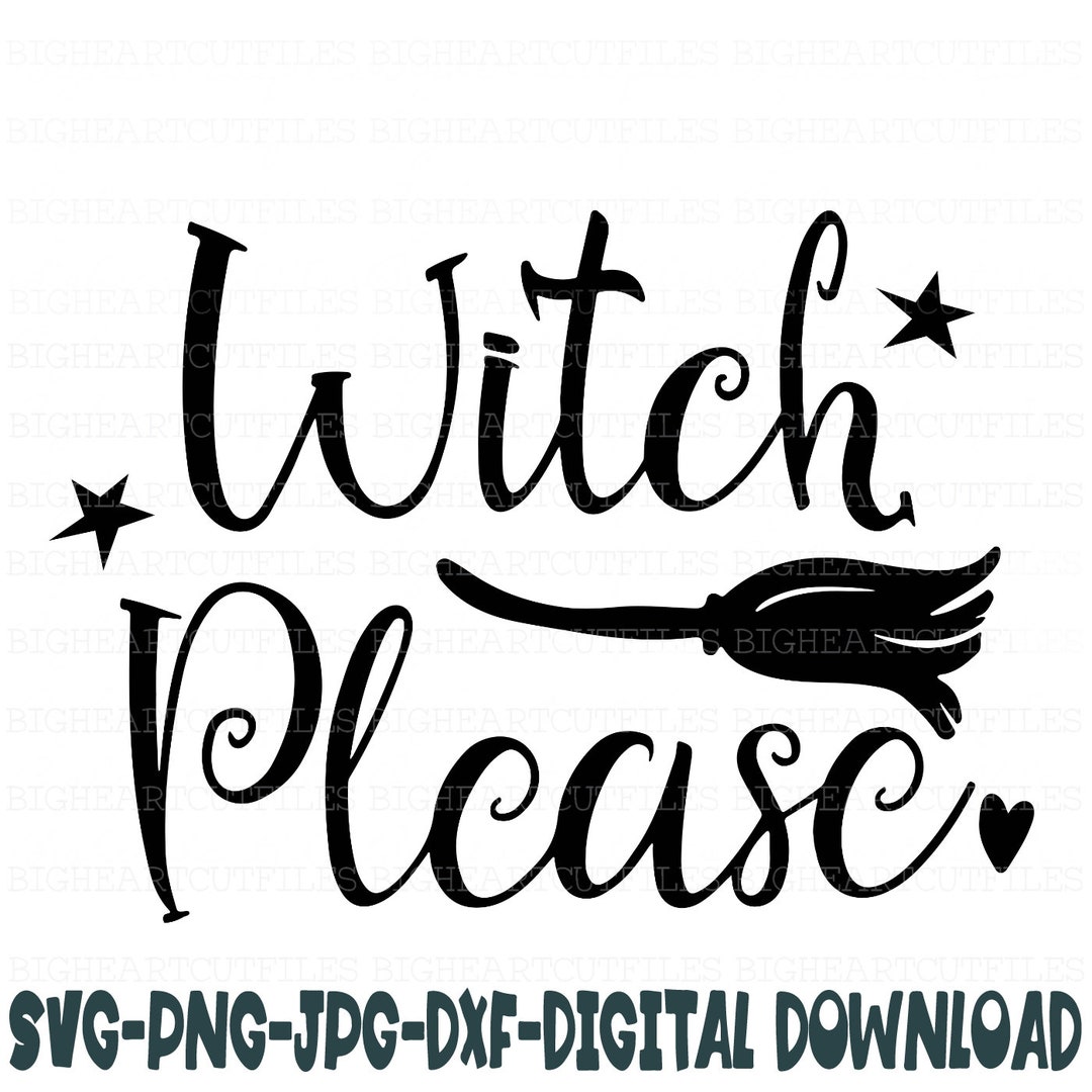 Hexe bitte SVG, Png, Jpg, Dxf, Hexe SVG, Hexenbesen SVG, Halloween SVG ...