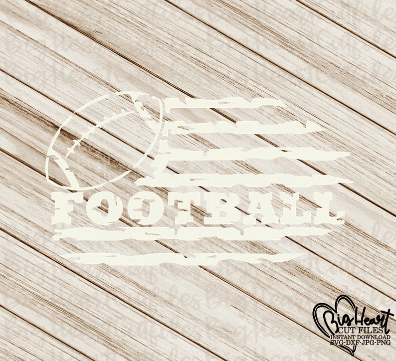 Distressed Football American Flag Svg Png Jpg Dxf USA Flag - Etsy
