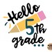 Fifth Grade Svg, 5th Grade Boy Svg, Png, Jpg, Dxf, Digital Download - Etsy