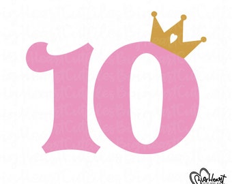 Number 10 Png - Etsy