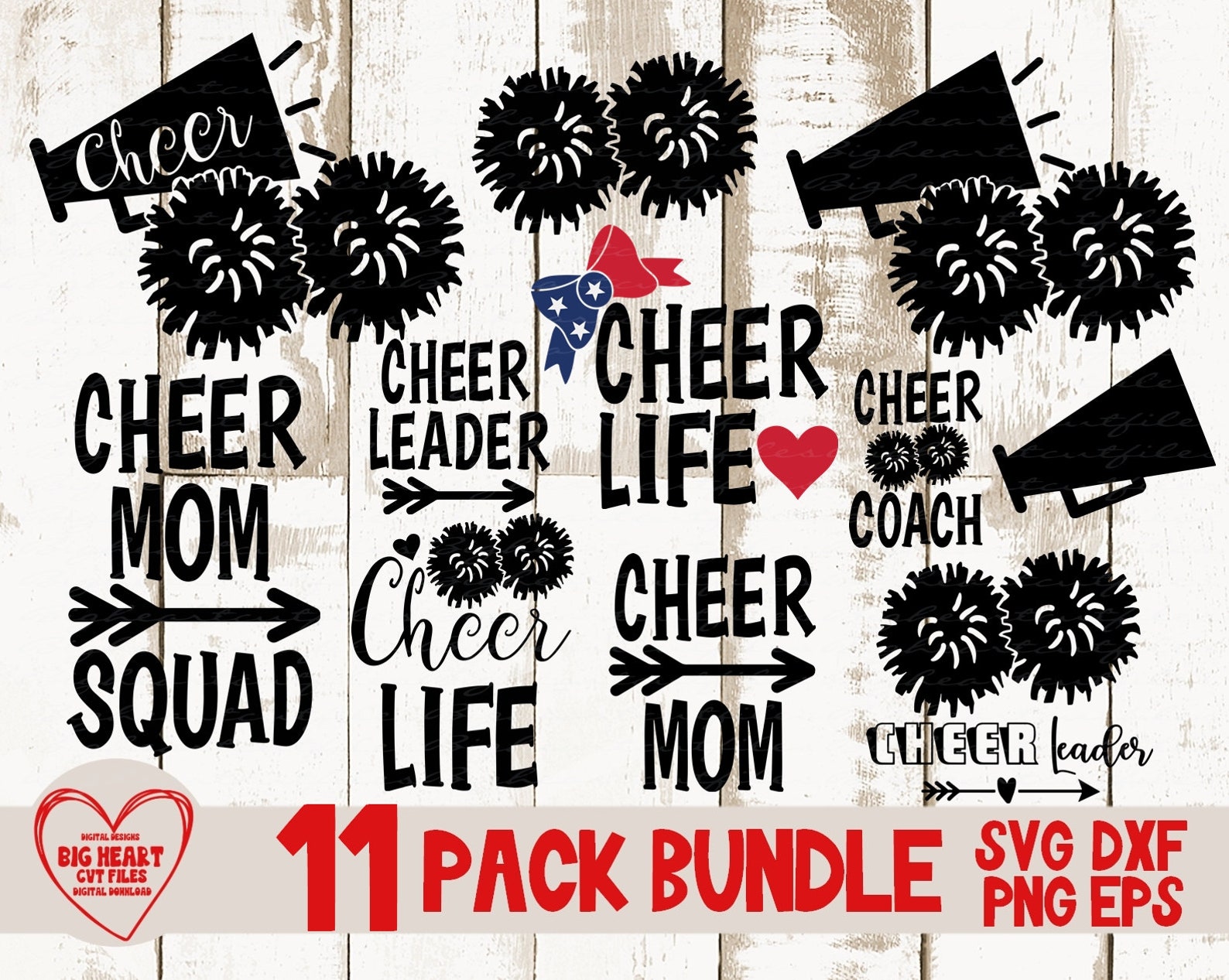 Cheer Svg Bundle Cheer Svg Cheer Png Cheer Dxf Cheer Eps - Etsy