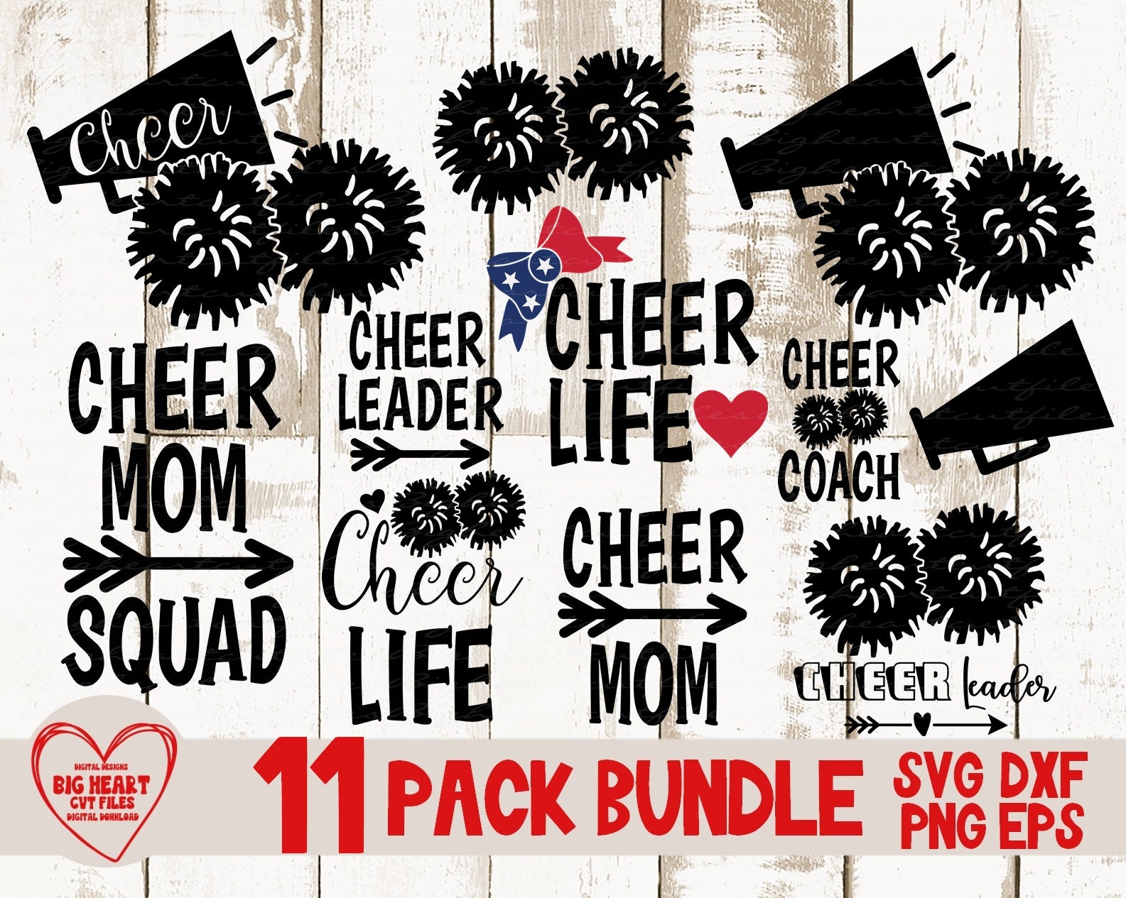 Cheer Svg Bundle Cheer Svg Cheer Png Cheer Dxf Cheer Eps - Etsy