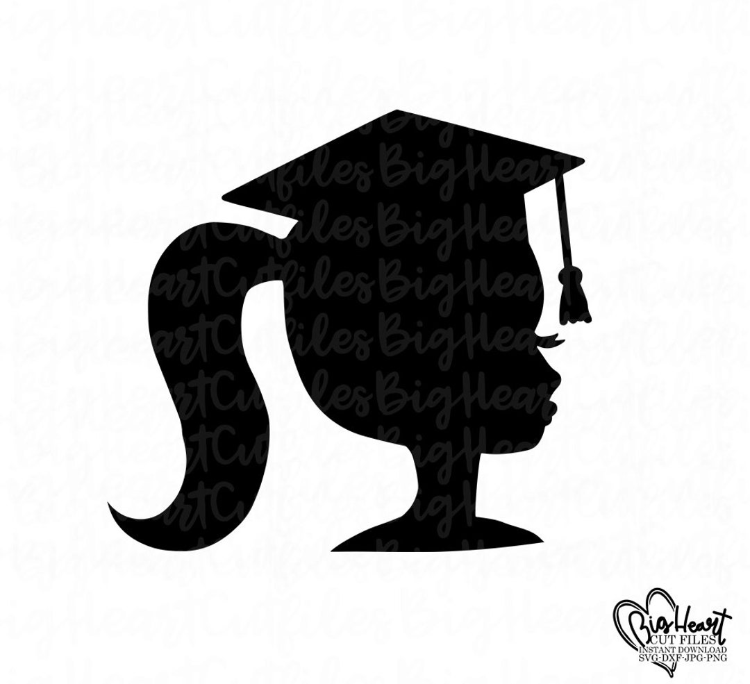 Graduation Head Svg Png Jpg Dxf Graduation Svg Graduated - Etsy