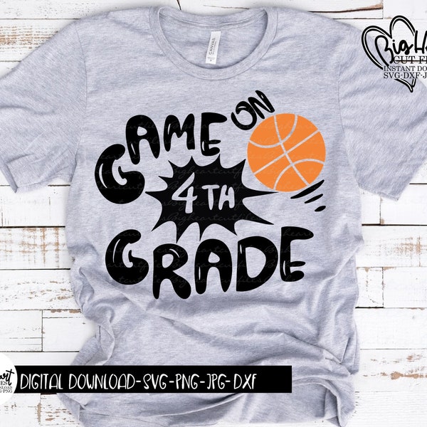 4th Grade Game on Svg - Etsy