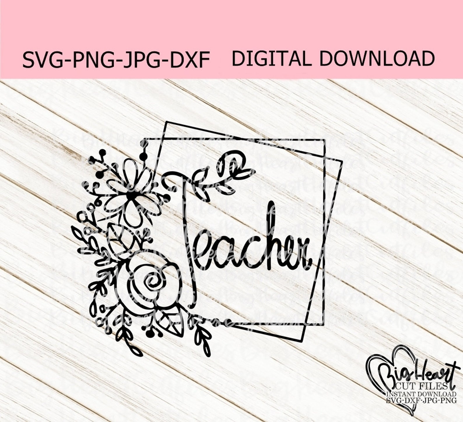 Teacher Svg Png Jpg Dxf Teacher Cut File First Day of | Etsy