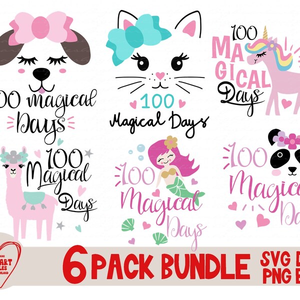 100th Days of School With Llama Svg - Etsy
