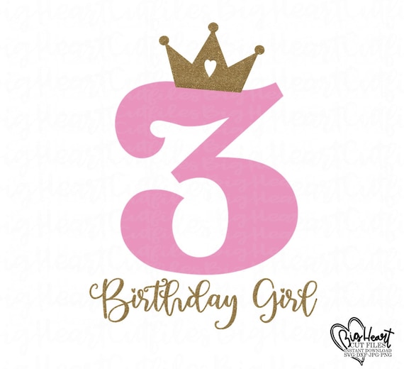 Number 3 Birthday Png