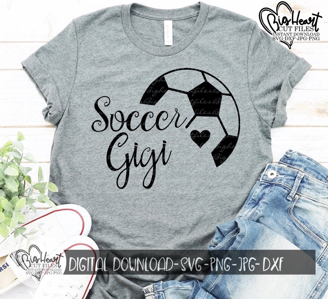 Soccer Gigi Svg Png Jpg Dxf Soccer Svg Soccer Cut Files - Etsy