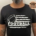 Distressed Football American Flag Svg, Png, Jpg, Dxf, USA Flag Svg, USA ...