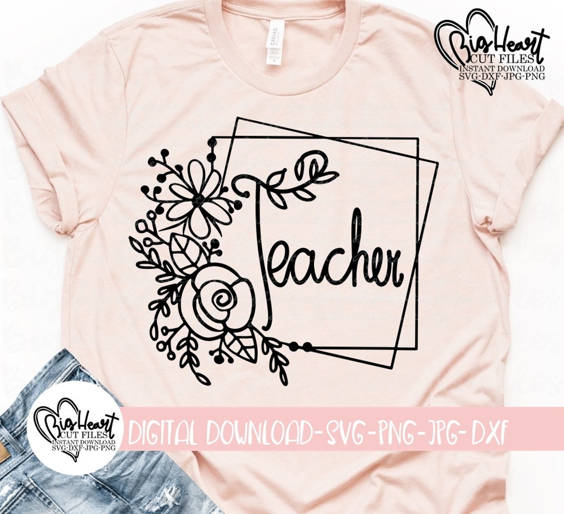 Teacher Svg Png Jpg Dxf Teacher Cut File First Day of - Etsy